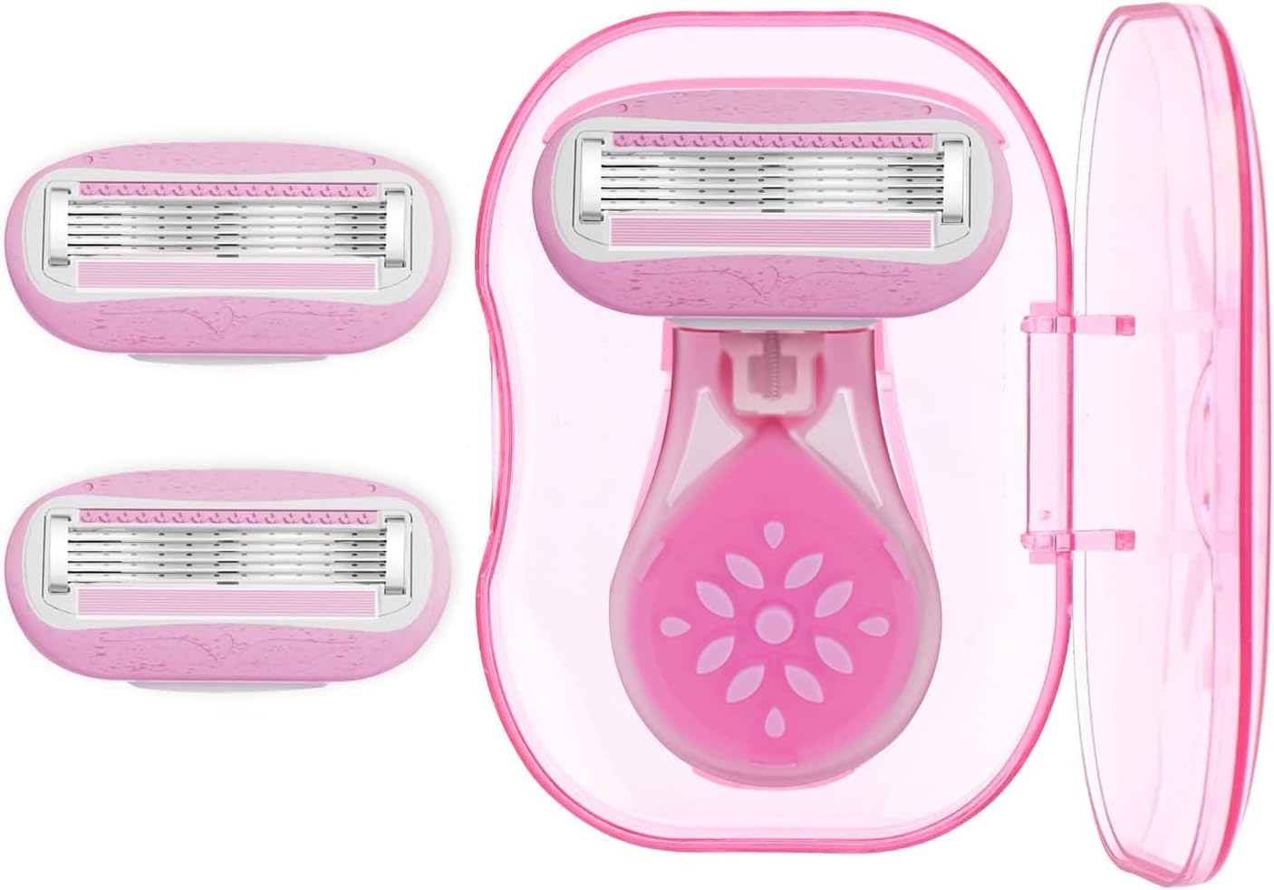 Mini Travel Razor For Women, 5-Blade Safety Razor, Travel Accessories ...