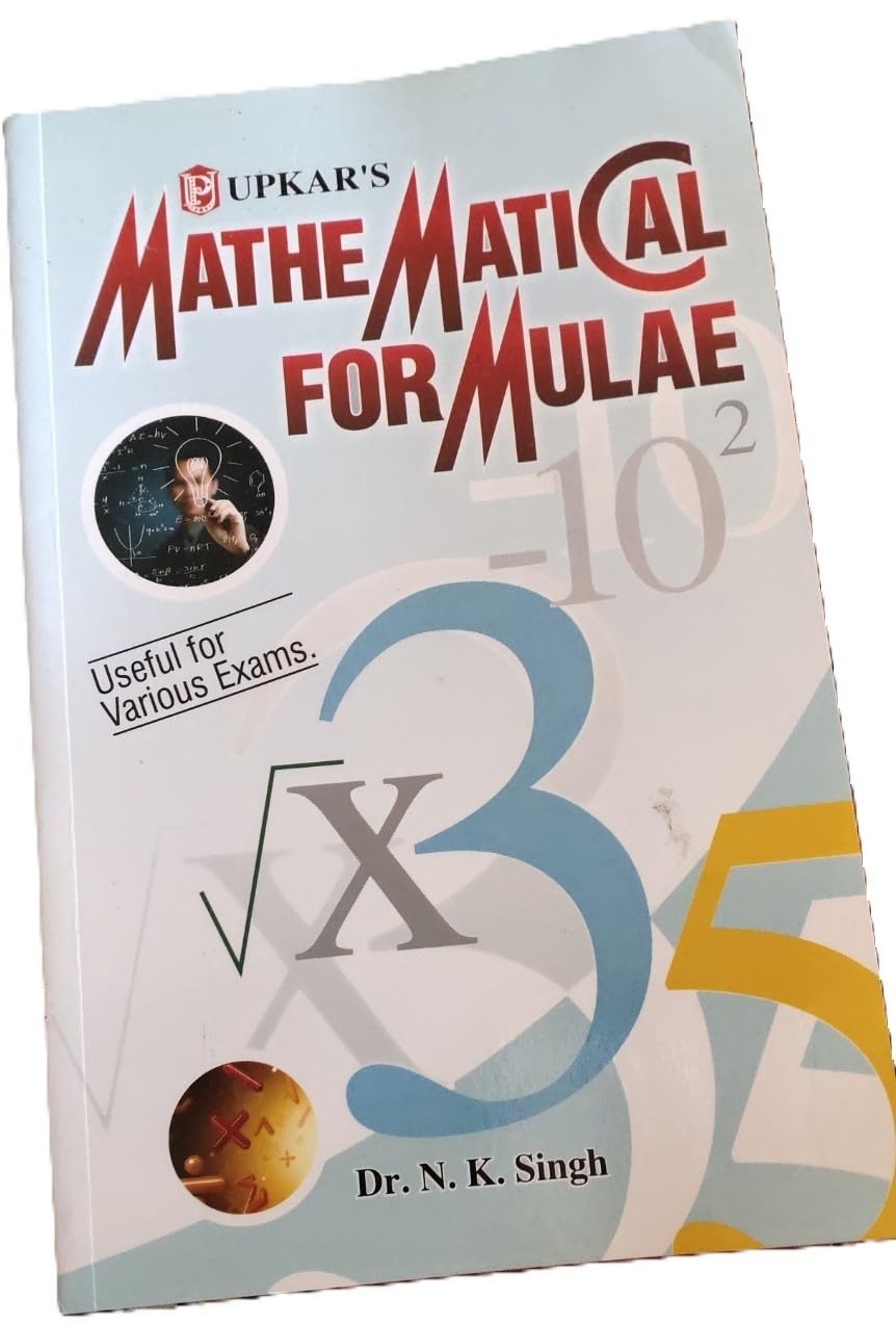 Buy Mathematical Formulae 9788174828507 Book Online at Low Prices in ...