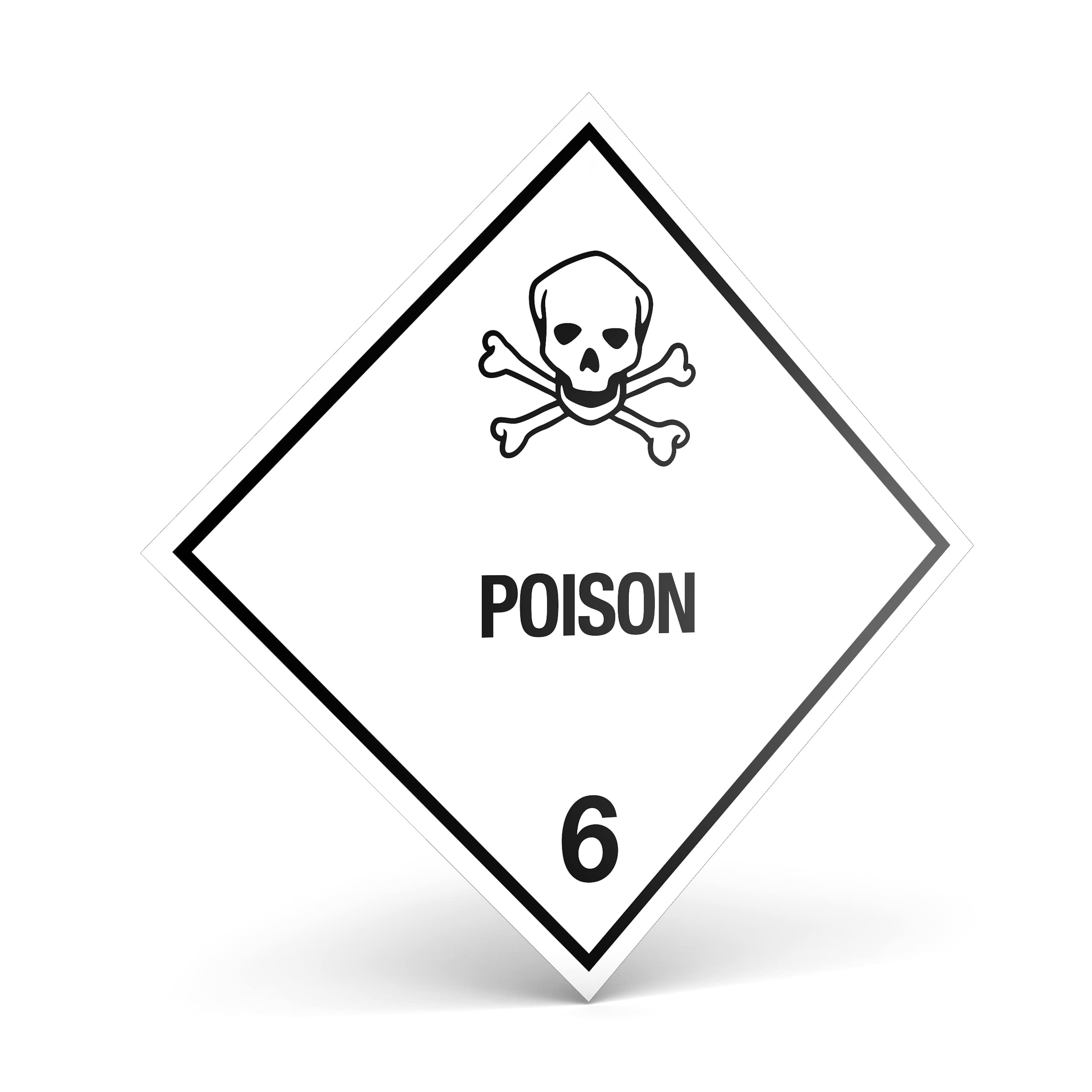 Poison Symbol On Products
