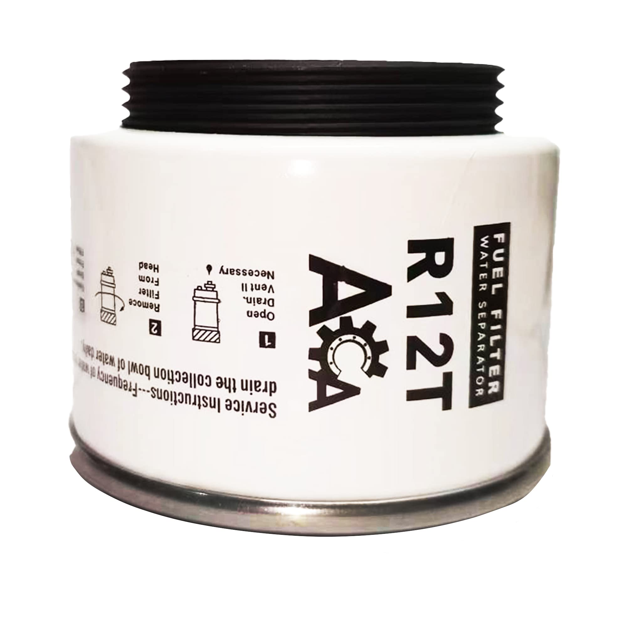 Amazon.com: R12T Marine Fuel Water Separator Element Replaces R12T ...