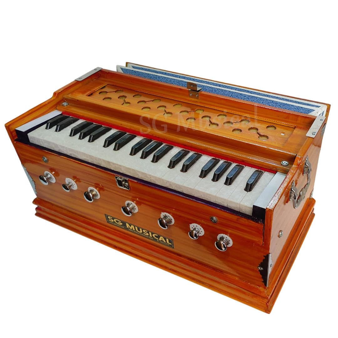 SG Musical Harmonium with Double Bellow - Perfect Octave Harmonium ...