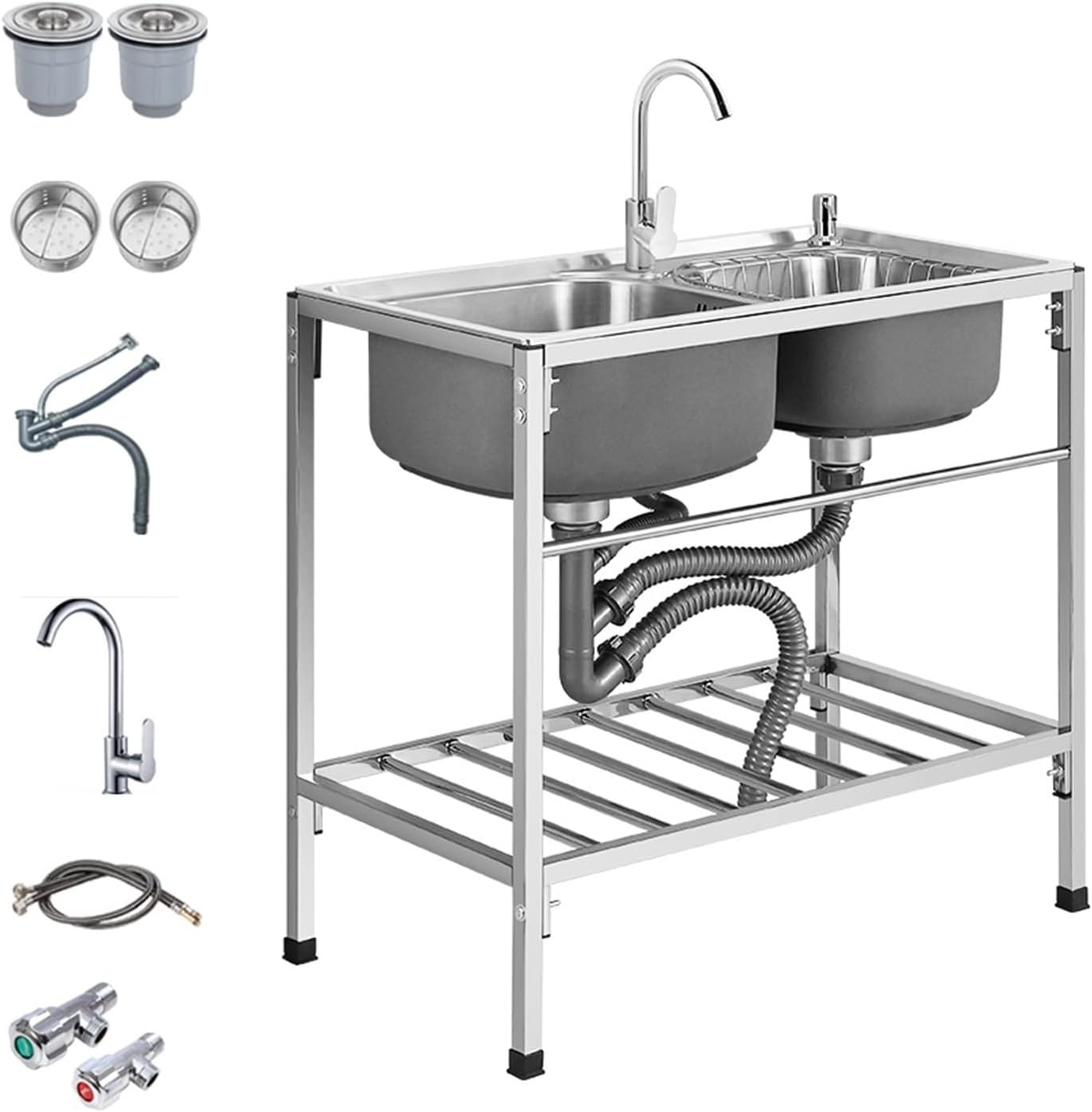 Kitchen Sink Sinks Portable Outdoor Camping Kitchen Station, Outdoor ...