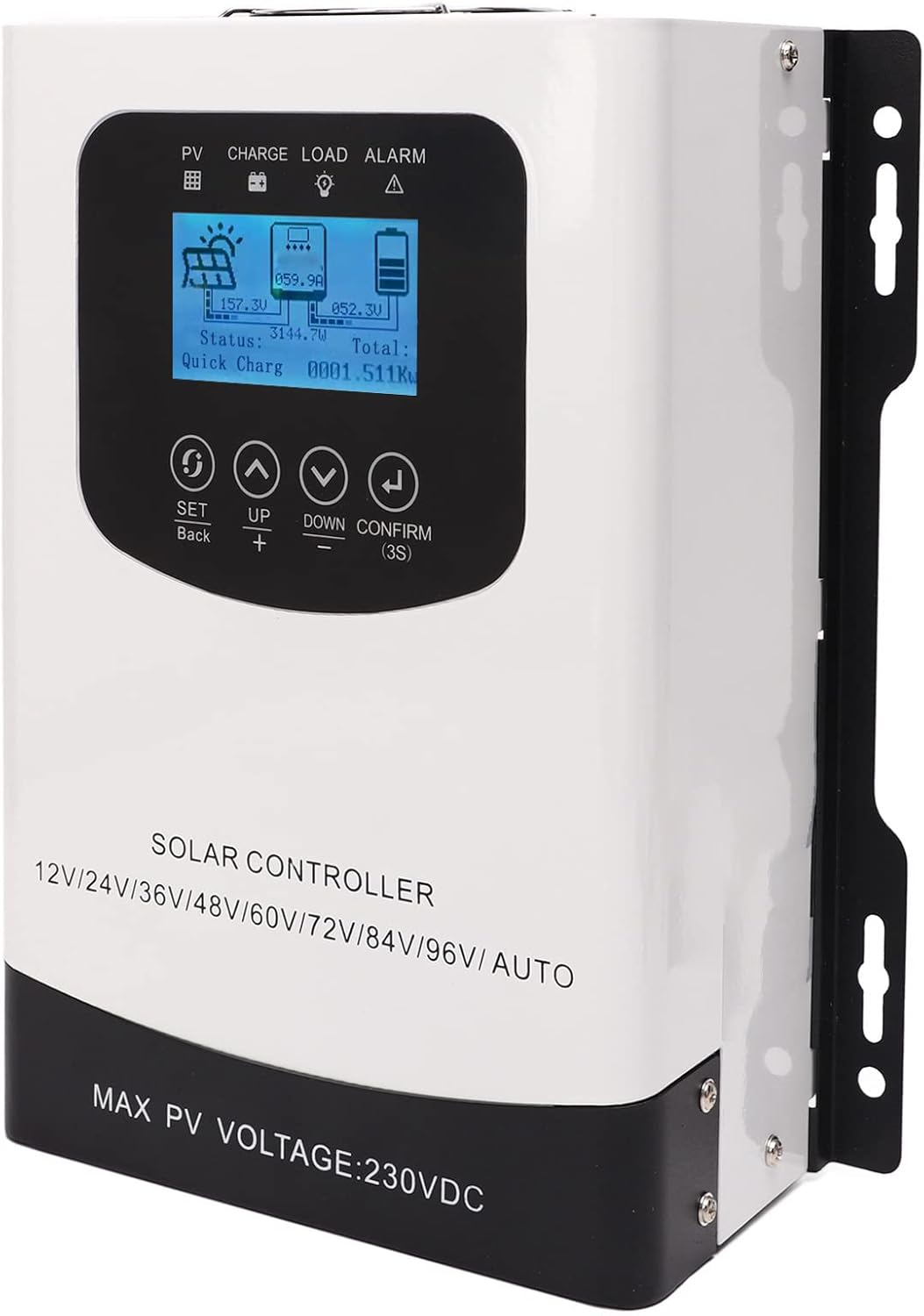 Amazon.com : MPPT Solar Controller, 12V 24V 36V 48V 60V 72V 84V 96V ...