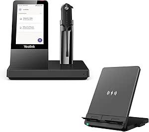 Amazon.com : Yealink WH67 Wireless Headset with WHC60 Wireless Charger ...
