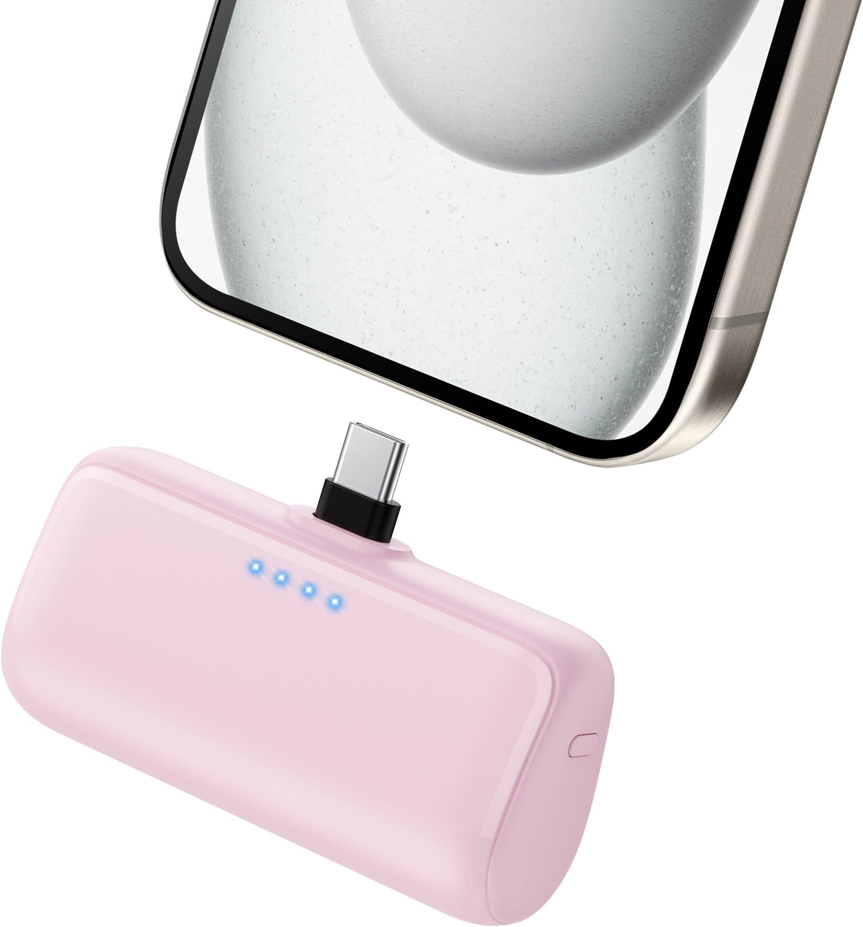 Amazon.com: Small Portable Charger USB C Power Bank 3500mAh, PD Fast ...