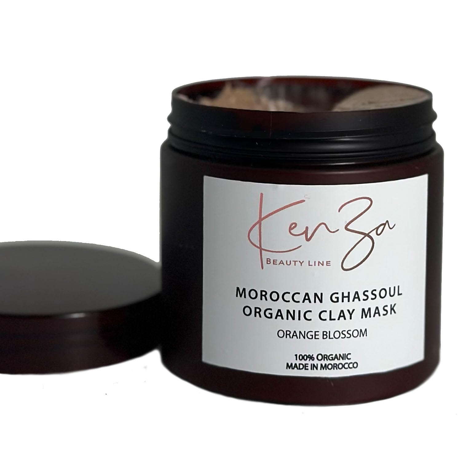 Amazon.com : Kenza Beauty Line Moroccan Ghassoul Organic Clay Face Mask ...