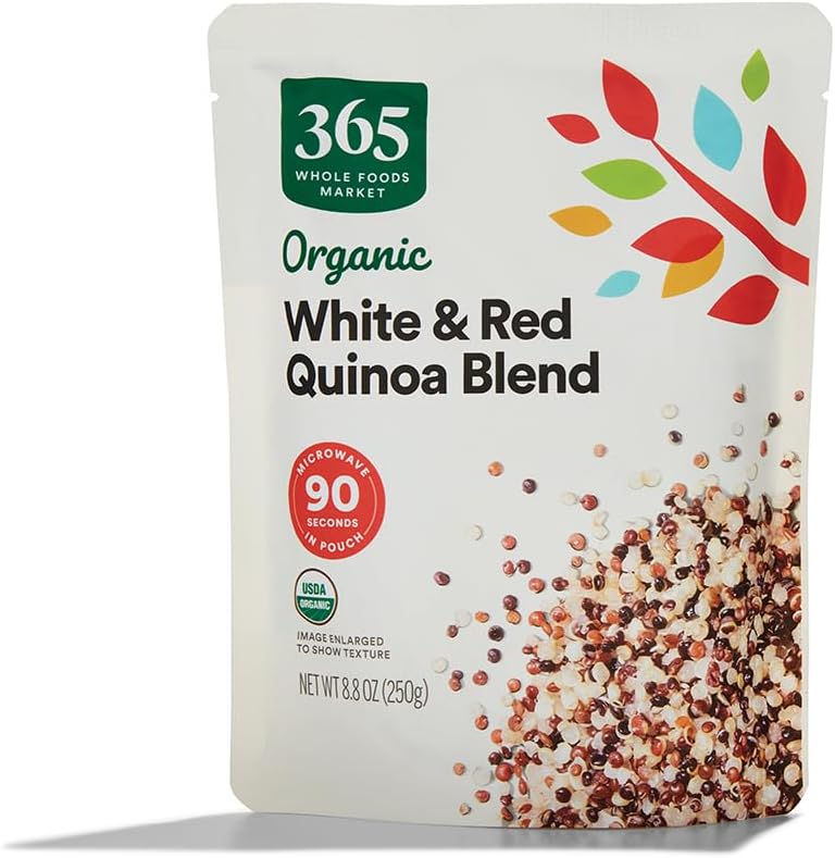 Amazon.com : Minsley Cooked Organic Quinoa, 4.2 oz. (Pack of 12 ...