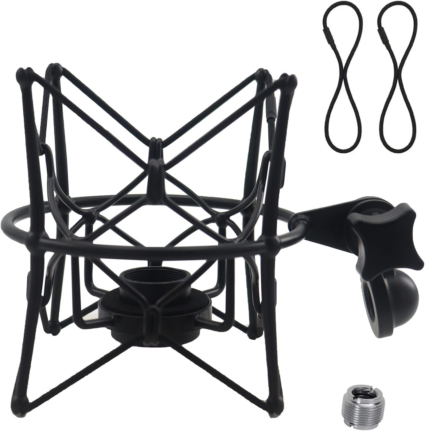 Amazon.com: SUUNTOK Microphone Shock Mount Anti-Vibration Mic Holder ...
