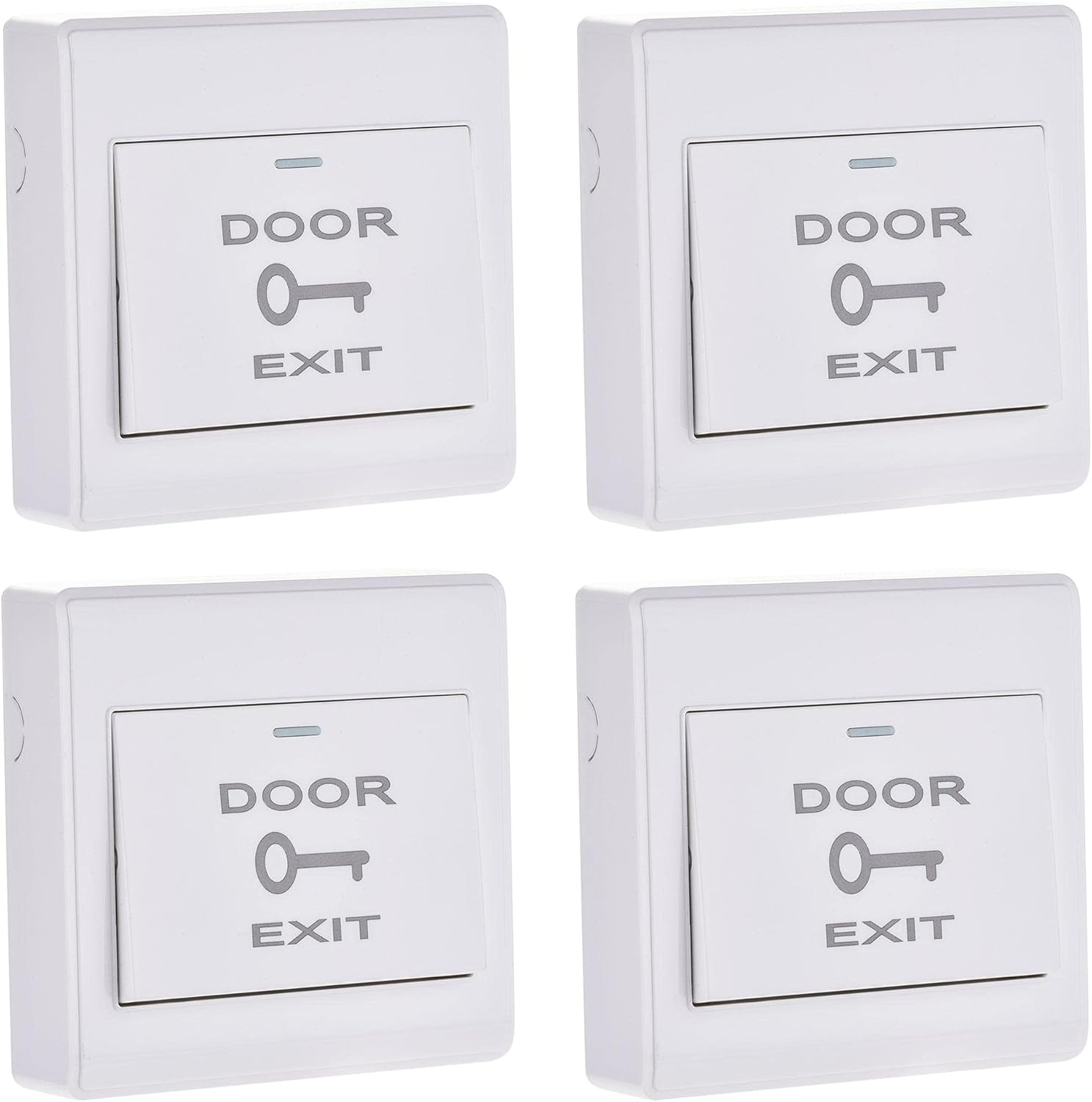 uxcell Push to Exit Button Release Switch Door Access Control System PC ...
