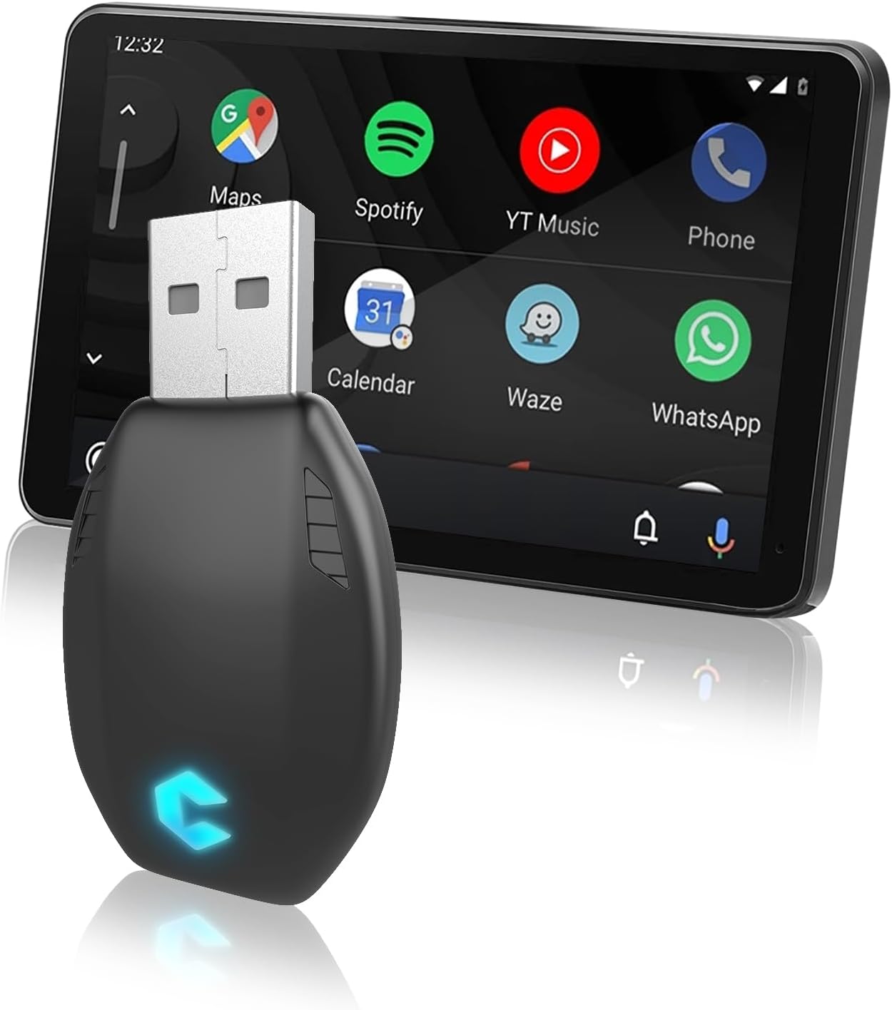 Amazon.com: STUNLUX Carplay & Android Auto Wireless Adapter - 2in1 Car ...