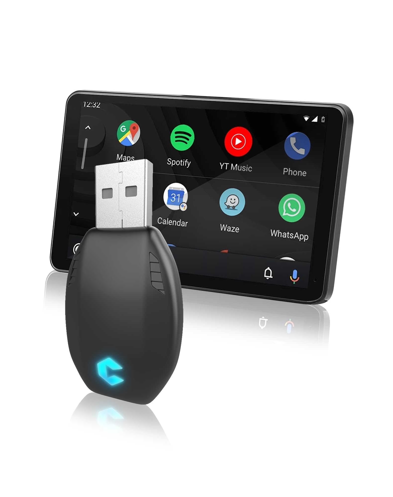 Amazon.com: STUNLUX Carplay & Android Auto Wireless Adapter - 2in1 Car ...