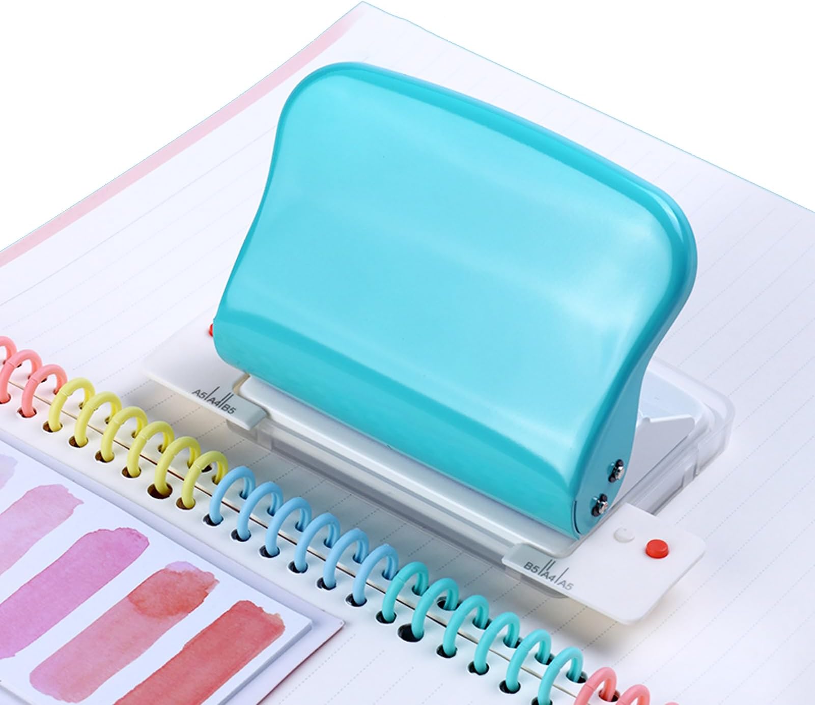 Amazon.com : Hand Push Binding Machine,30-Hole Book Binder Machine,Coil ...