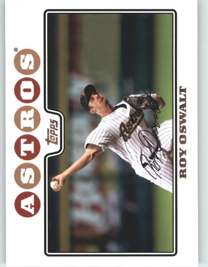 Amazon.com: 2008 Topps #220 Roy Oswalt - Houston Astros (Baseball Cards ...