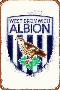 Amazon.com : West Bromwich Albion physical culture Poster Sign Metal ...