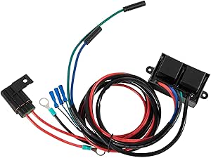 Amazon.com: AHJRELAYKIT-2-DP Relay Harness Jack Plate Wiring Compatible ...