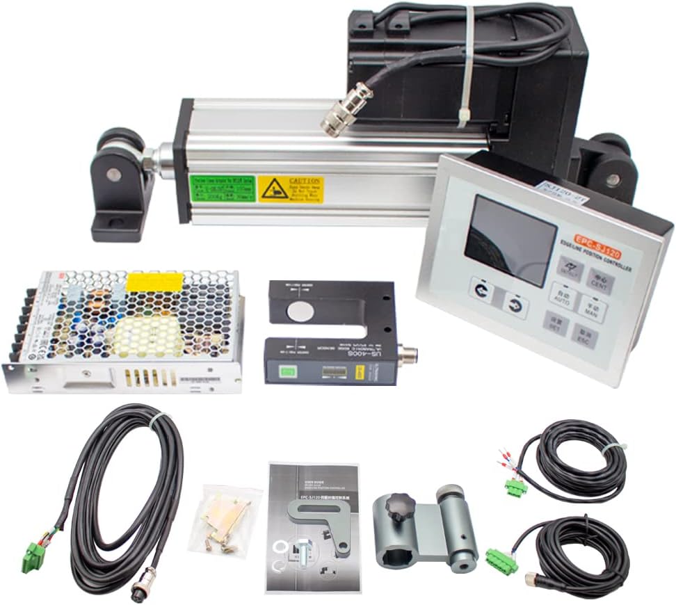 Amazon.com: LeTkingok EPC Servo Edge Position Control System, EPC Web Guide Control System ...