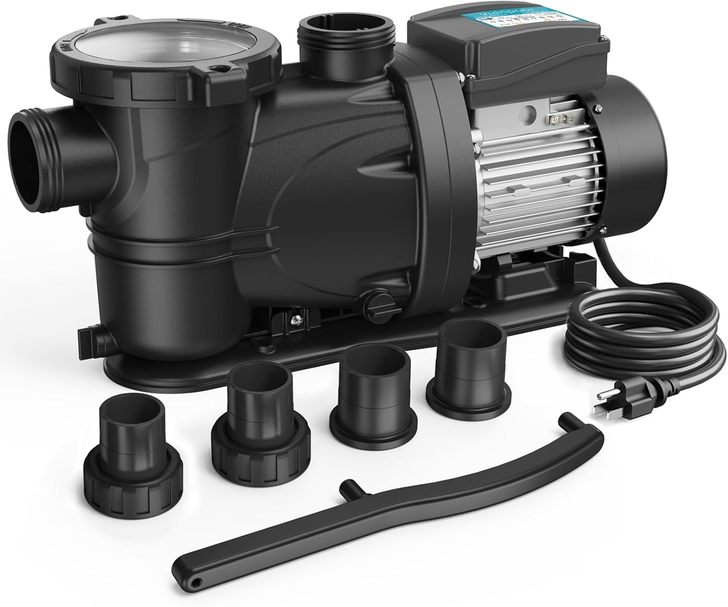 Amazon.com : VIDAPOOL In/Above Ground Pool Pump, Self Primming High ...