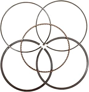 ZOQIVY 68MM Piston Rings, For GX160 GX200 168F 163CC 196CC 5.5HP 6.5HP ...
