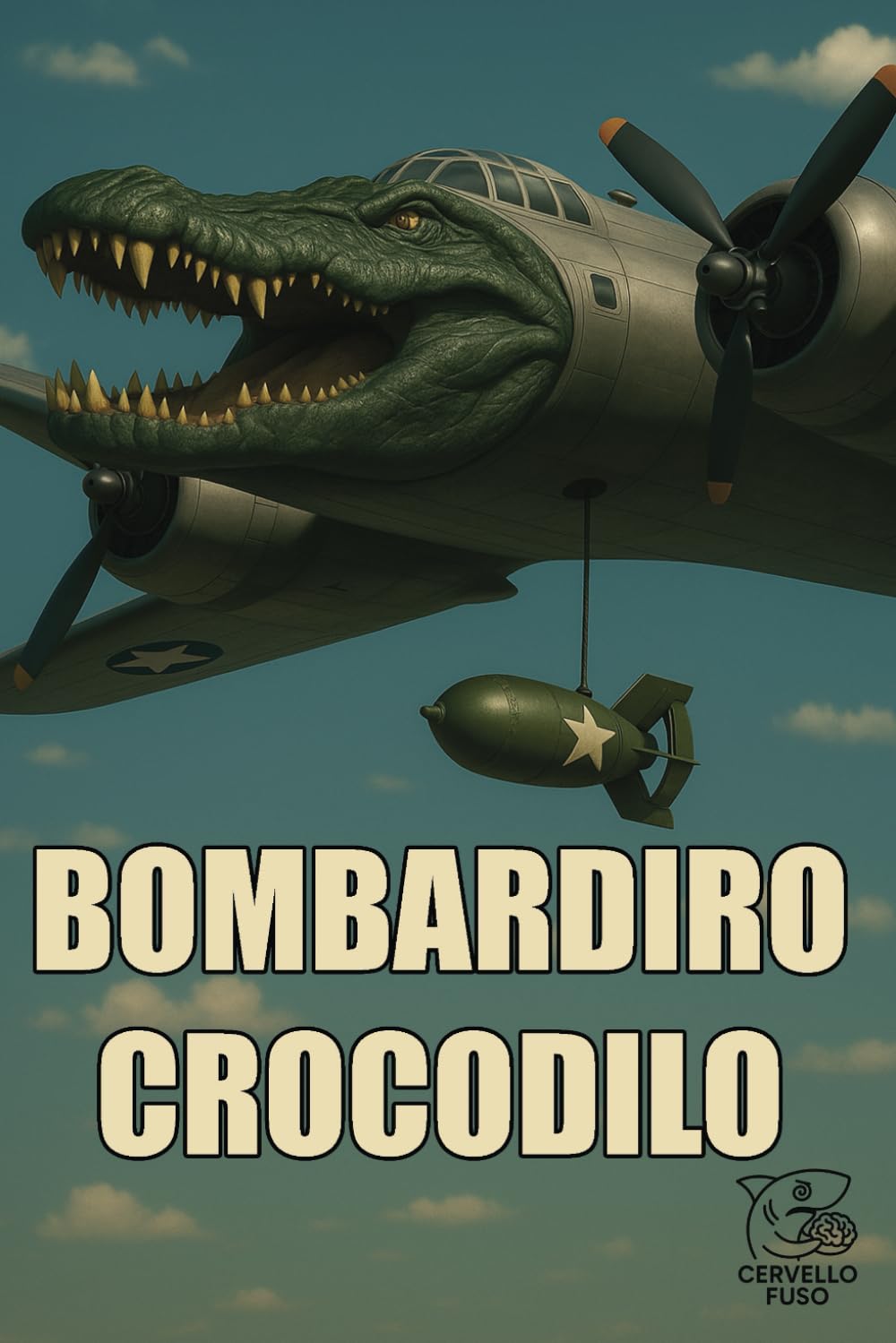 Bombardiro Crocodilo BrainRot: Absurd meme notebook – crocodile bomber ...