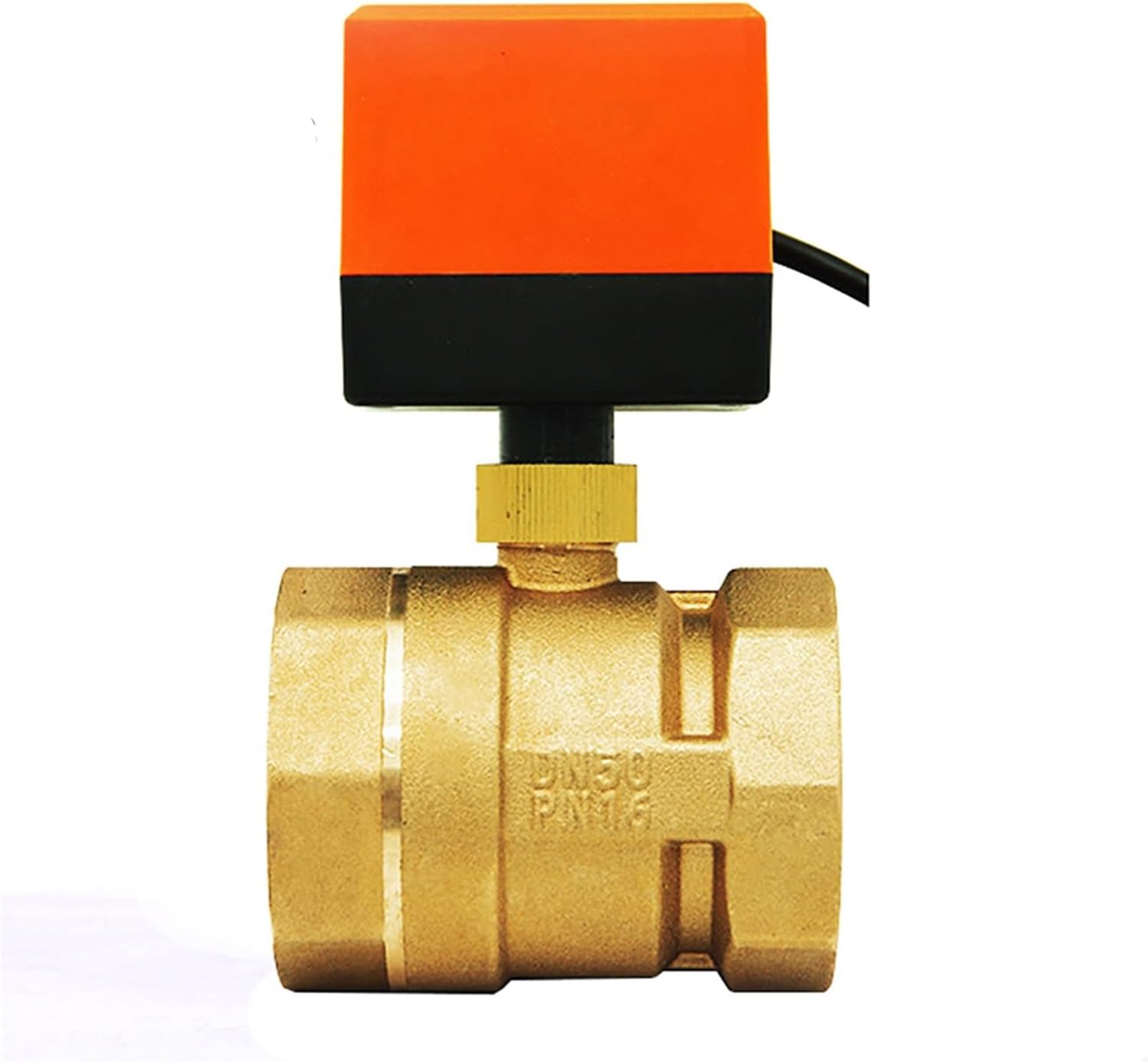 Amazon.com: 2" Electric Ball Valve 3-wire 2 Point Control 2 ways DN 32 ...