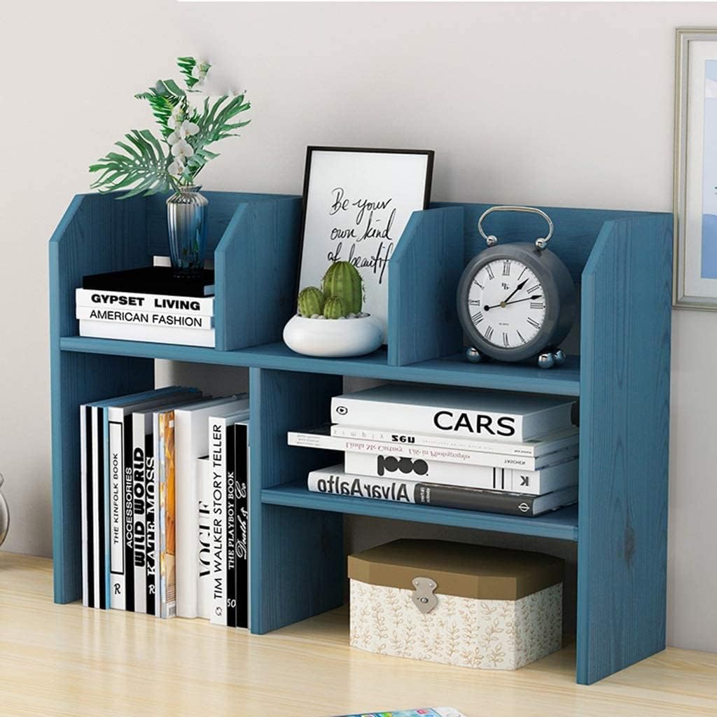 Amazon.com: PAASHE Desktop Bookshelf Indoor Bookcase Dorm Office ...