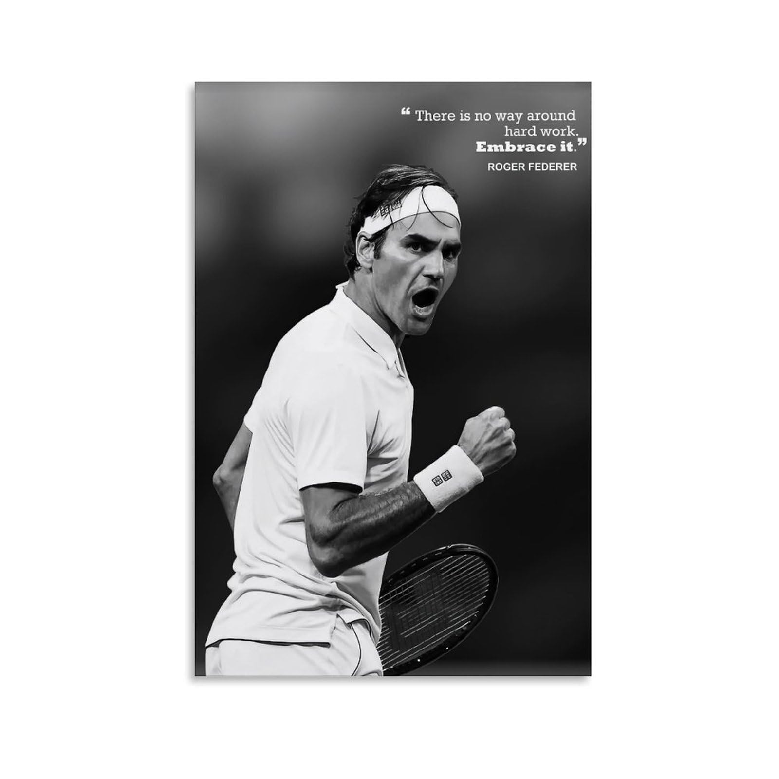 Wimbledon Federer Roger Wall Poster ROGER FEDERER | TENNIS PLAYER