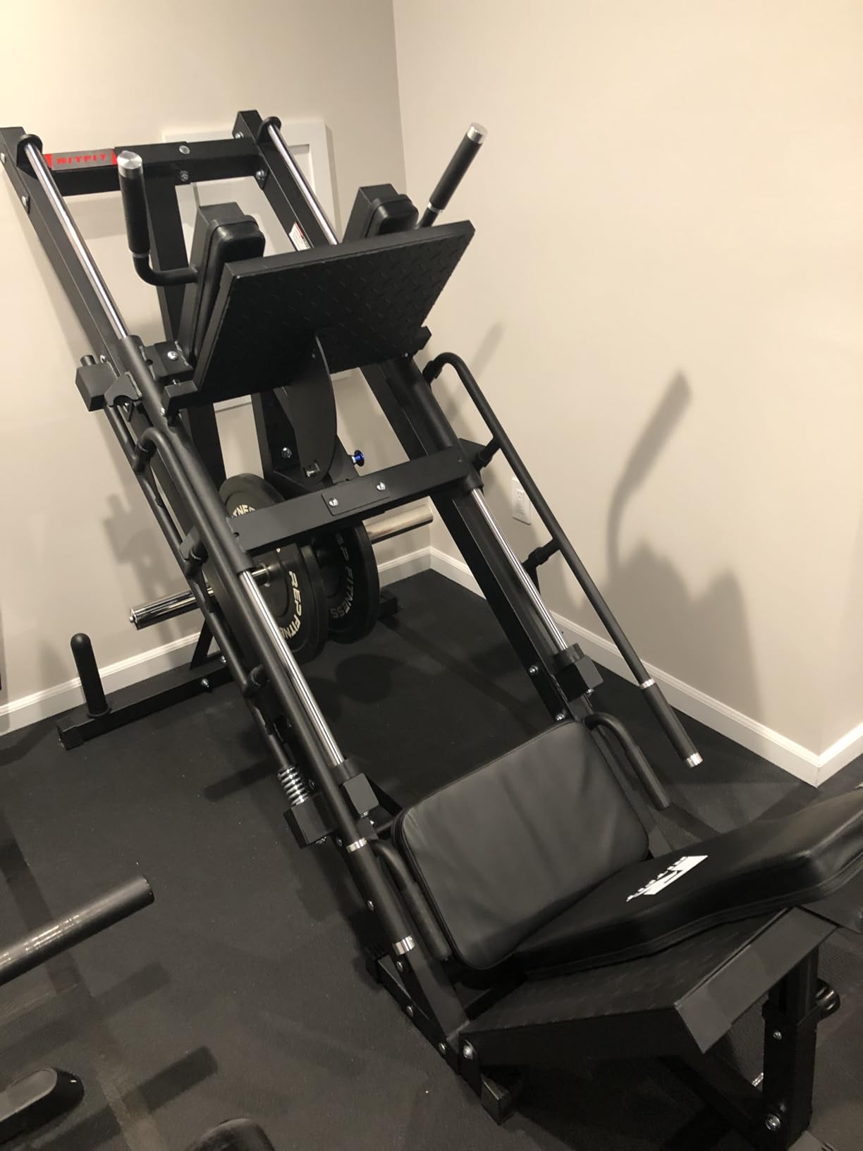$26/mo - Finance RitFit Leg Press Hack Squat Machine, Professional ...