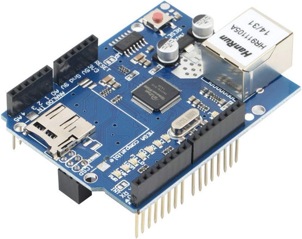 Ethernet Shield W5100 for Arduino 100% Compatible |Ethernet Shield ...