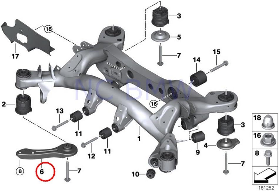 Amazon.com: BMW Genuine Push Rod Left : Automotive