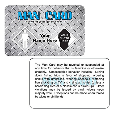 Amazon.com: Man Card : Handmade Products