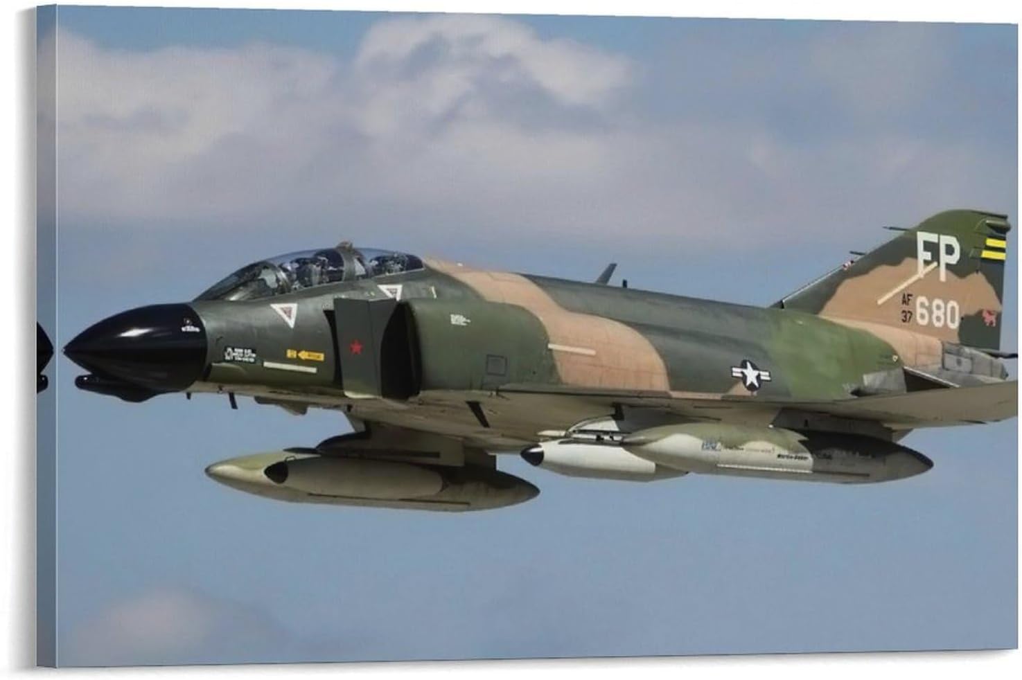 Amazon.com: F-4 Fighter Phantom Ⅱ F4H Military Fighter Aircraft Plane ...