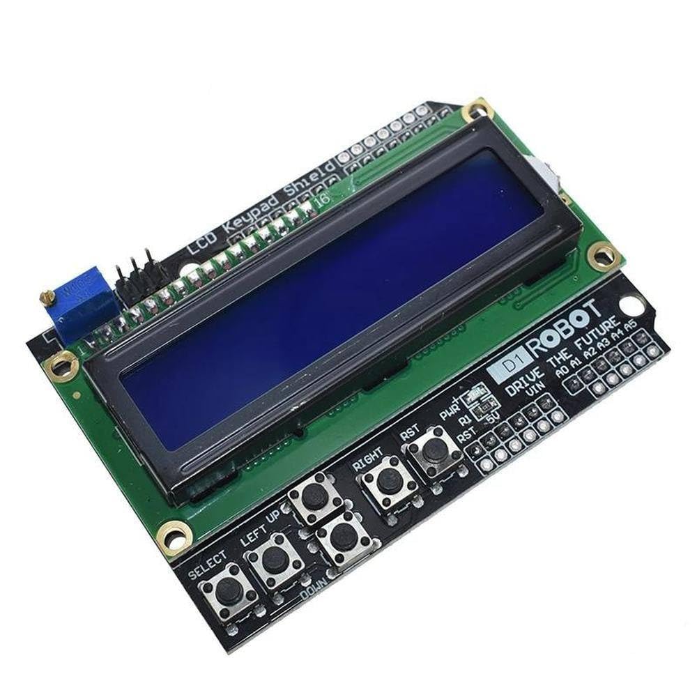 Amazon.com: 1PCS LCD Keypad Shield LCD1602 LCD 1602 Module Display for ...