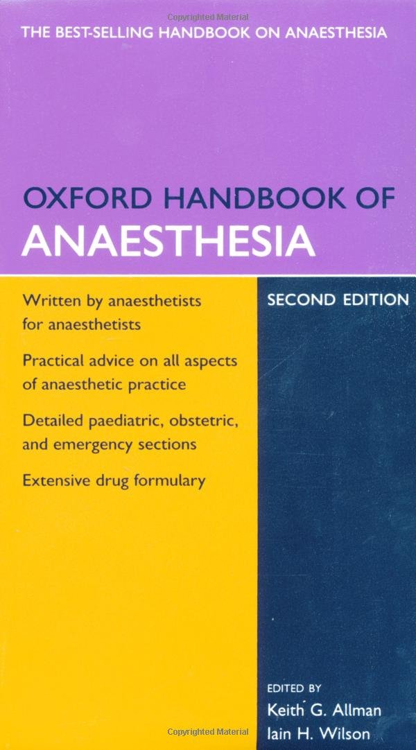 Oxford Handbook of Anaesthesia and Emergencies in Anaesthesia Pack ...