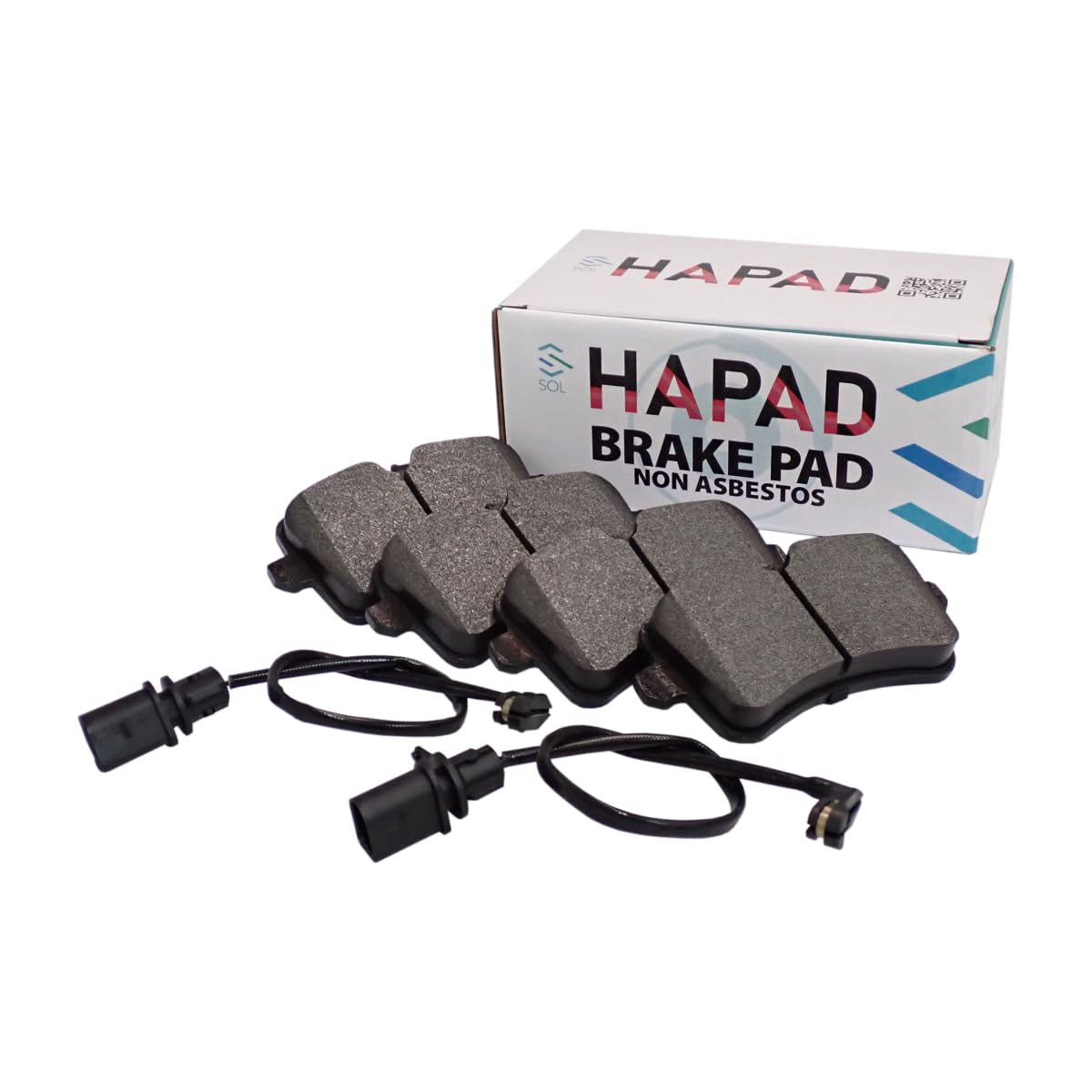 Amazon | HAPAD リア ブレーキパッド ディスクパッド 左右セット A4 8K B8 RS4 A6 4G C7 A7 4G ...