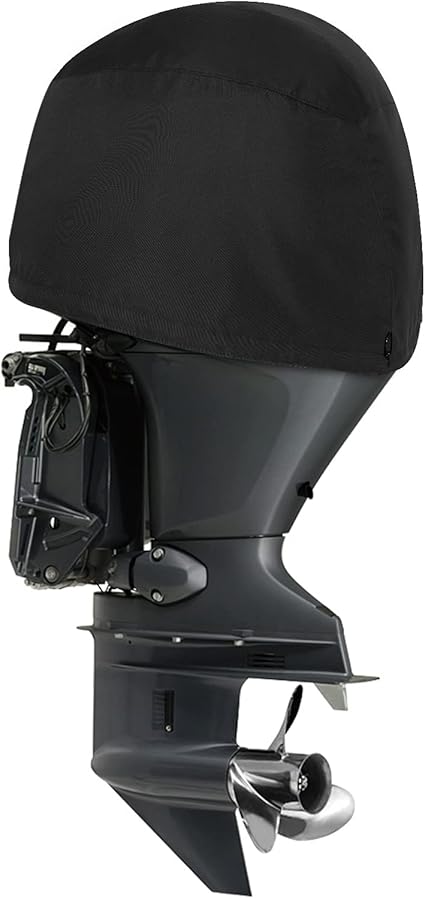 Amazon.com: TeBaisea Outboard Motor Cover for Yamaha, Waterproof 600D ...