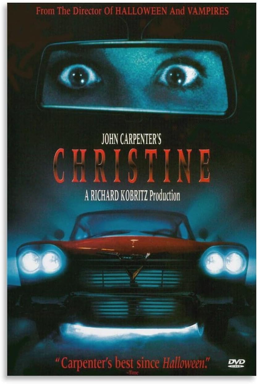 Amazon.com: Generic Movie Poster Christine 1983 Wall Art Home Bedroom ...