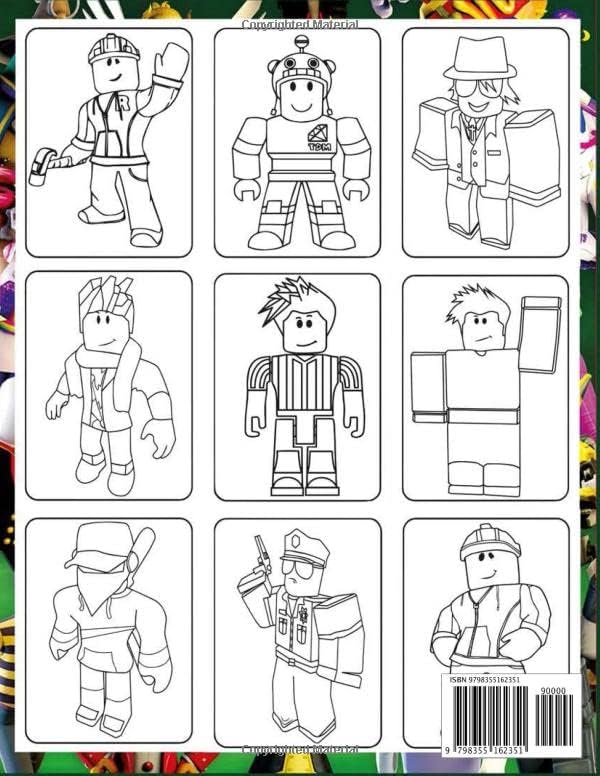 Roblox Coloring Pages For Kids