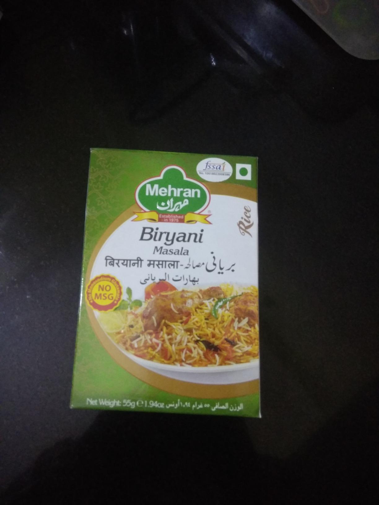Mehran Biryani Whole Masala ,55 Gms (Pack Of 4),Turmeric : Amazon.in ...