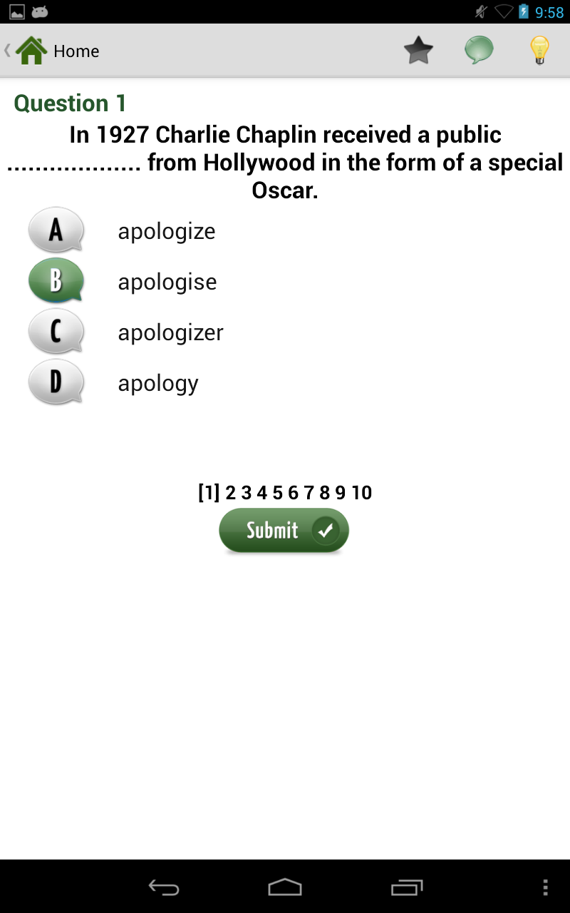 English Grammar Test - App on Amazon Appstore