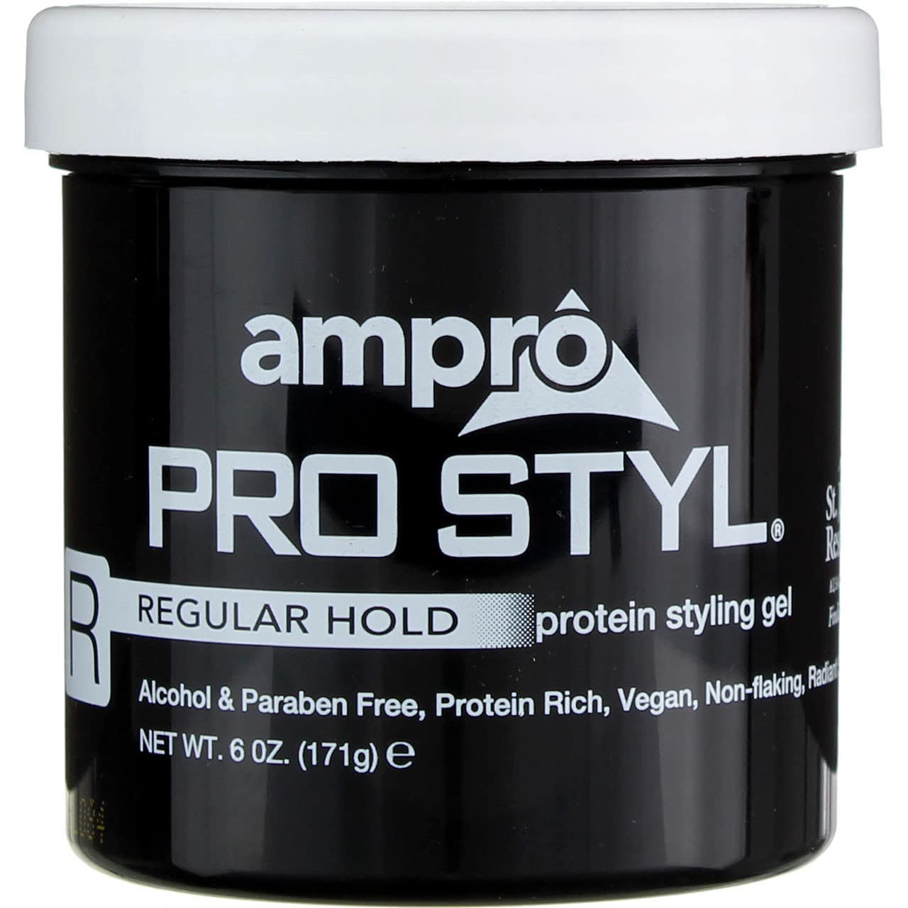 Amazon.com : Ampro Pro Styl Clear Ice Protein Styling Gel, Ultra Hold 6 ...