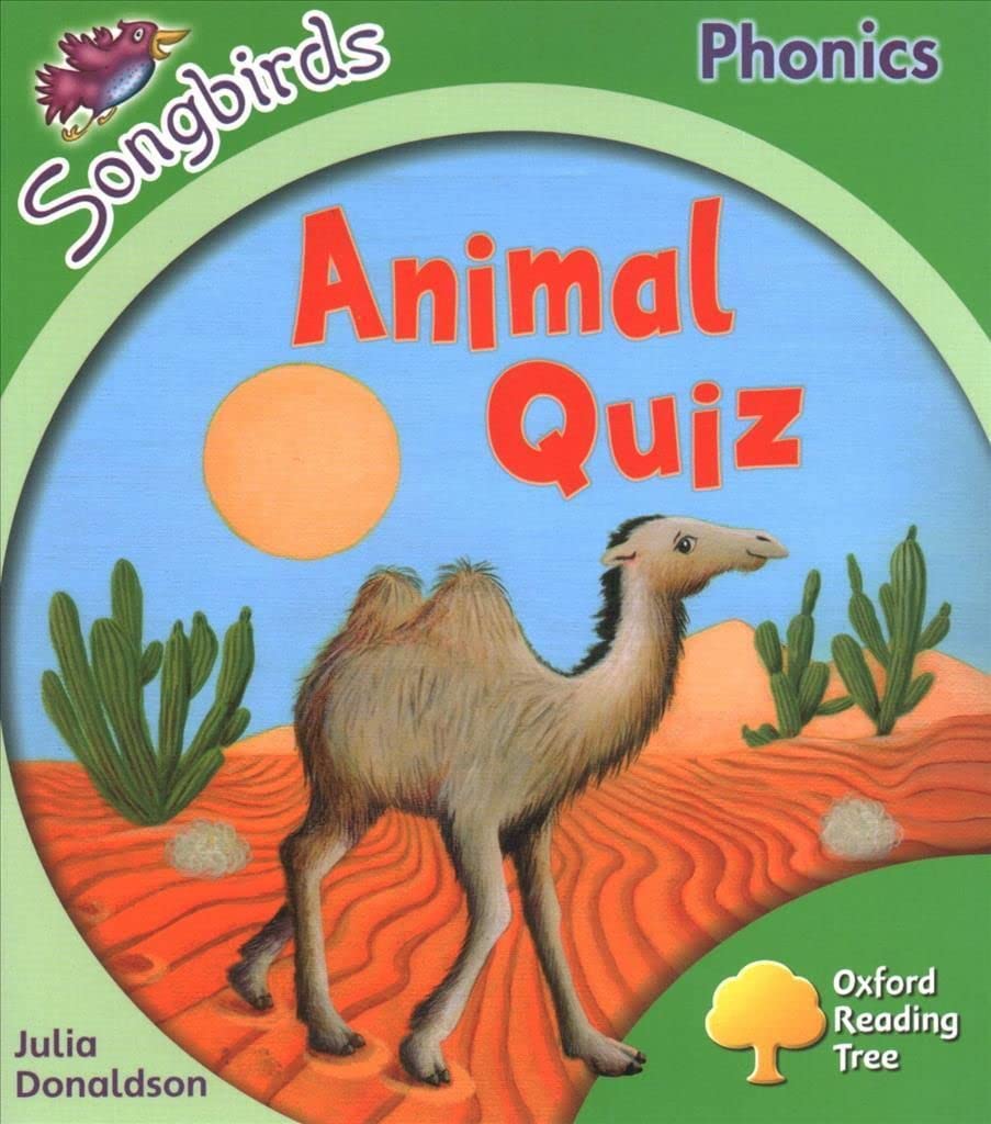 Oxford Reading Tree: Level 2: More Songbirds Phonics: Animal Quiz ...