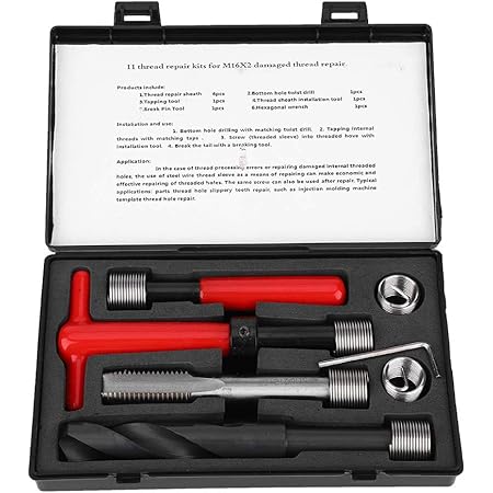 Amazon.com: Helicoil - M16 X 2 Metric Kit (5546-16) : Automotive