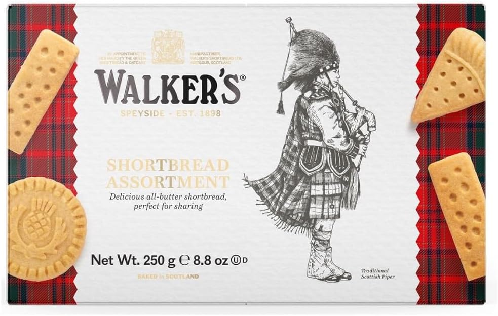Amazon.com: Walkers Shortbread Cookies, Assorted Festive Shapes, 6.2 oz ...