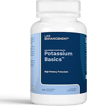 Amazon.com: Life Enhancement Potassium Basics Supplement, 1020 mg,120 ...
