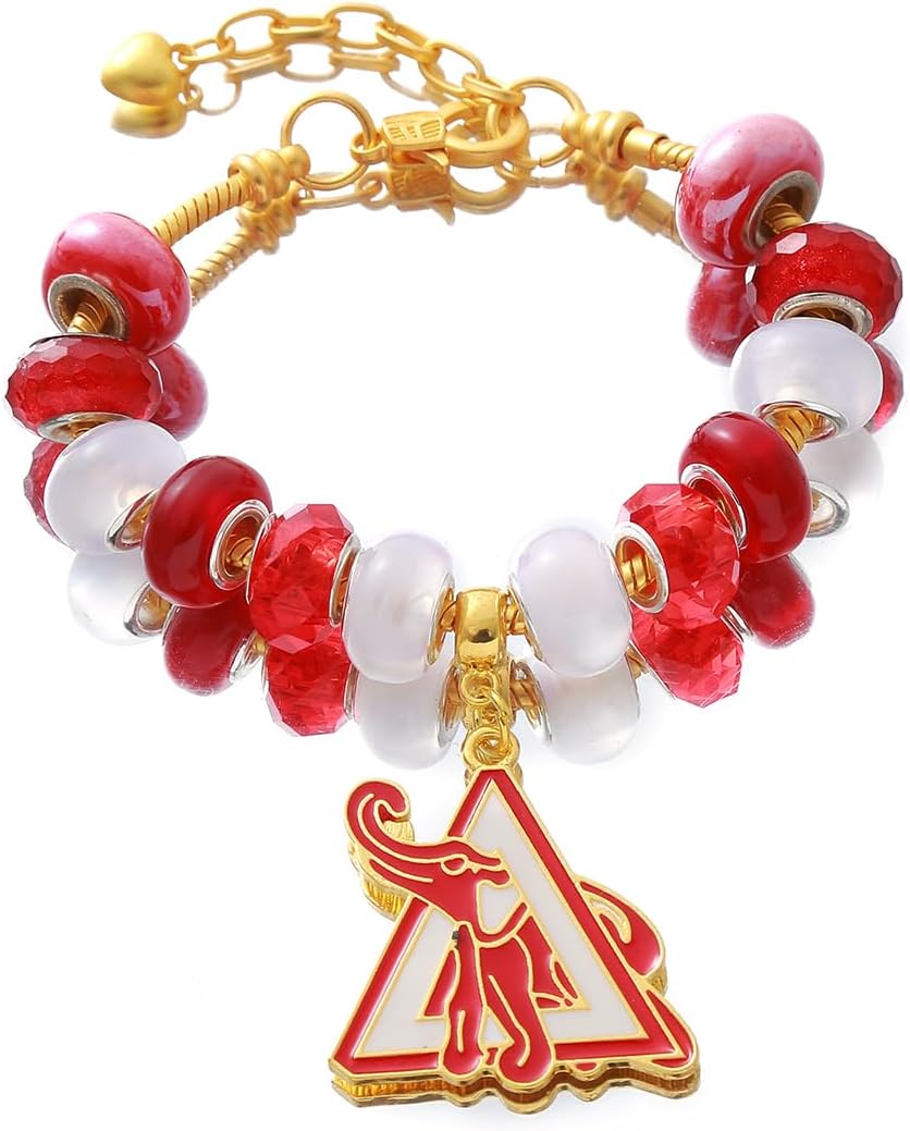 Amazon.com: HUSURU Sorority Triangle Dear Delta Elephant Pendant ...