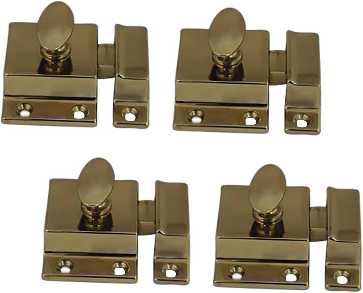 UNIQANTIQ HARDWARE SUPPLY Stamped Brass Small Cabinet Latch - Antique ...