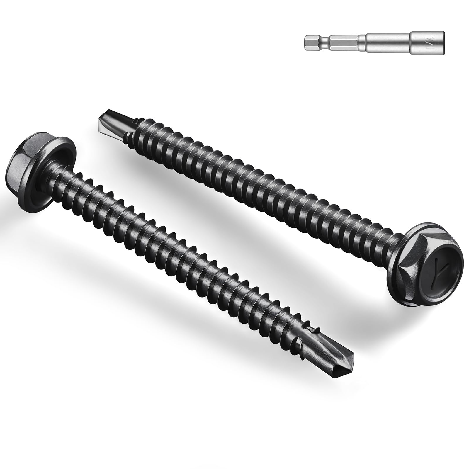 Snapklik.com : BNUOK #8 X 2 Inch Self Drilling Screws