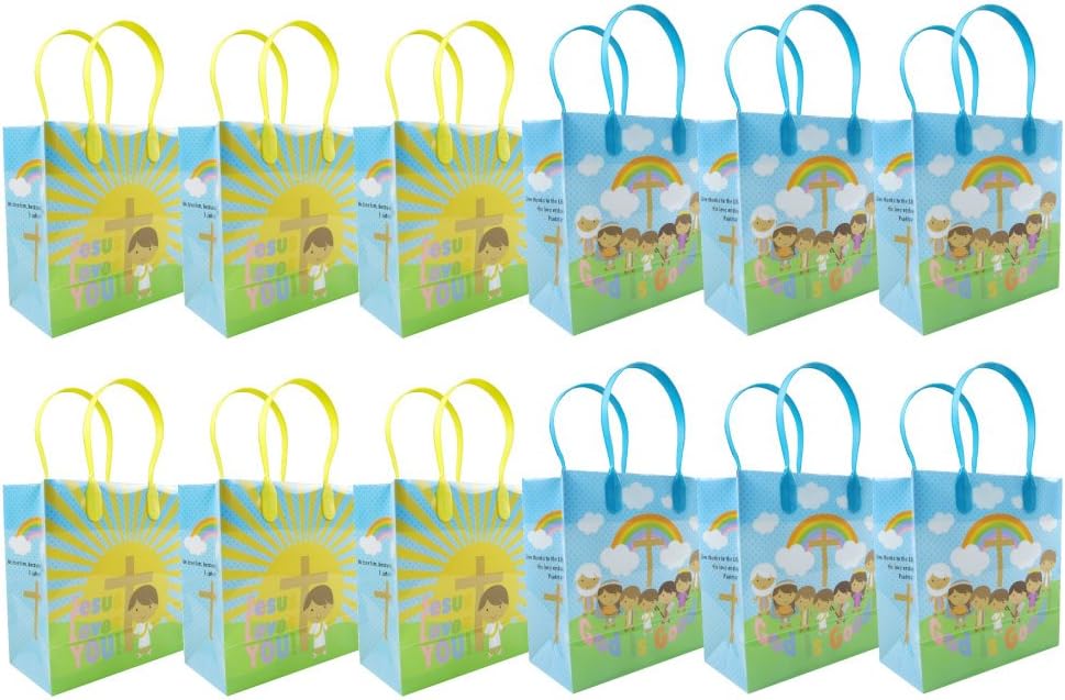 Amazon.com: Tiny Mills Jesus Loves You Religious Christian Themed Treat ...