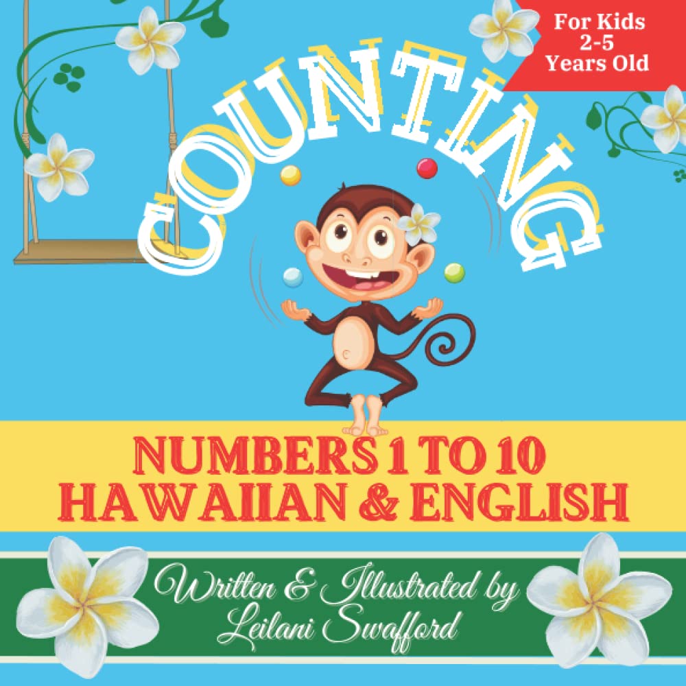Counting Numbers 1 To 10 In Hawaiian And English Early | Desertcart INDIA