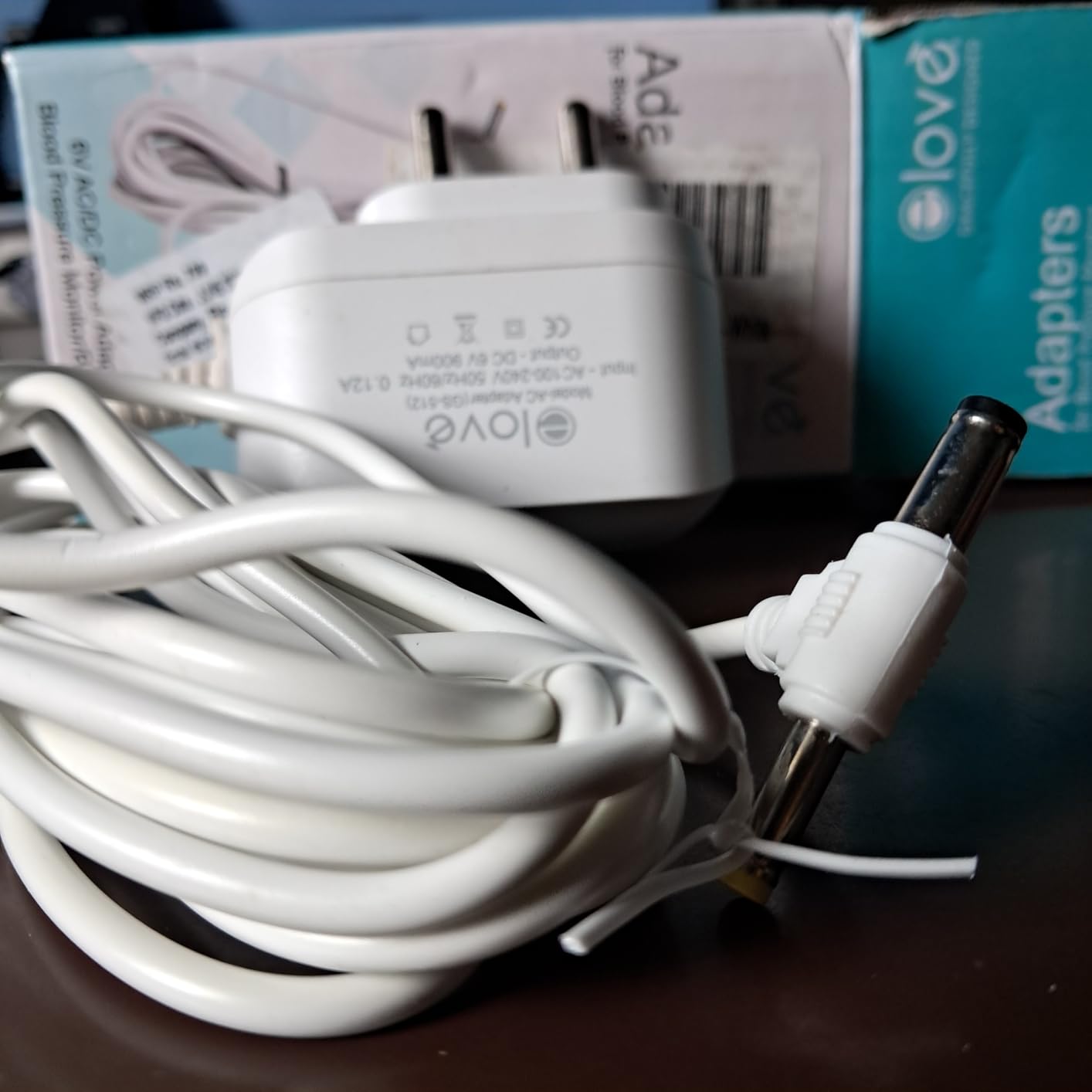 Elove BP Adapter for Blood Pressure Monitor 5, 7 Series / 6V AC/DC BP ...